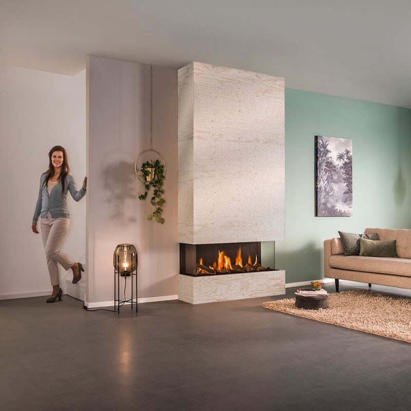 Panoramic fireplaces - Trimline Fires | Luxurious and warm