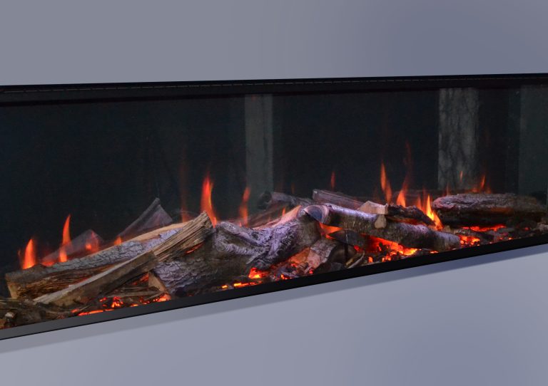 Real logs for our electric fireplaces | Trimline Fires