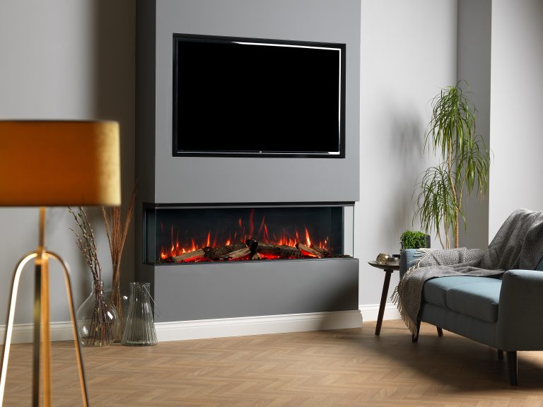Real logs for our electric fireplaces | Trimline Fires